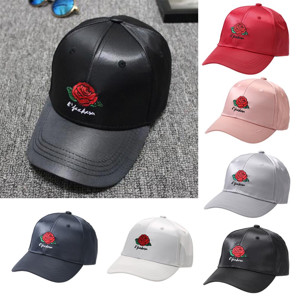 Buy Unisex European Fashion Rose Embroidery Baseball Cap-131579 at ...