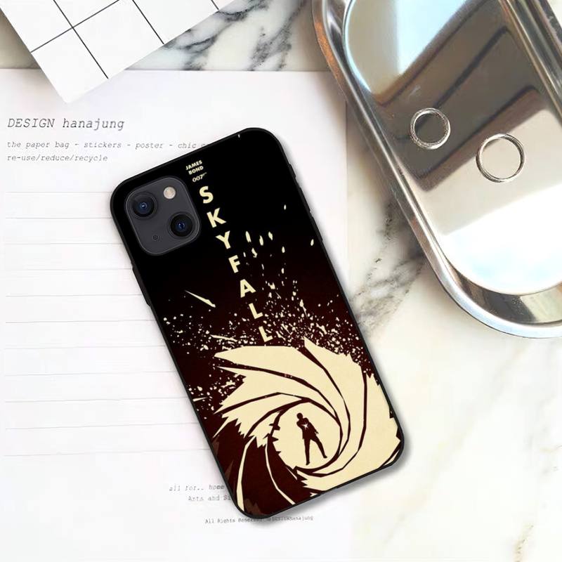 Satın alın RUICHI James Bond 007 Phone Case For iPhone 11 12 Mini 13 ...