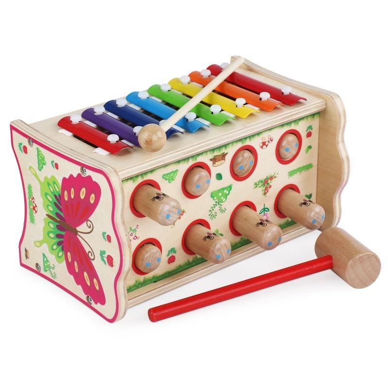 Buy Rhythm Toy Box Kids Xylophone Birthday Gifts Panda/Butterfly Wooden ...