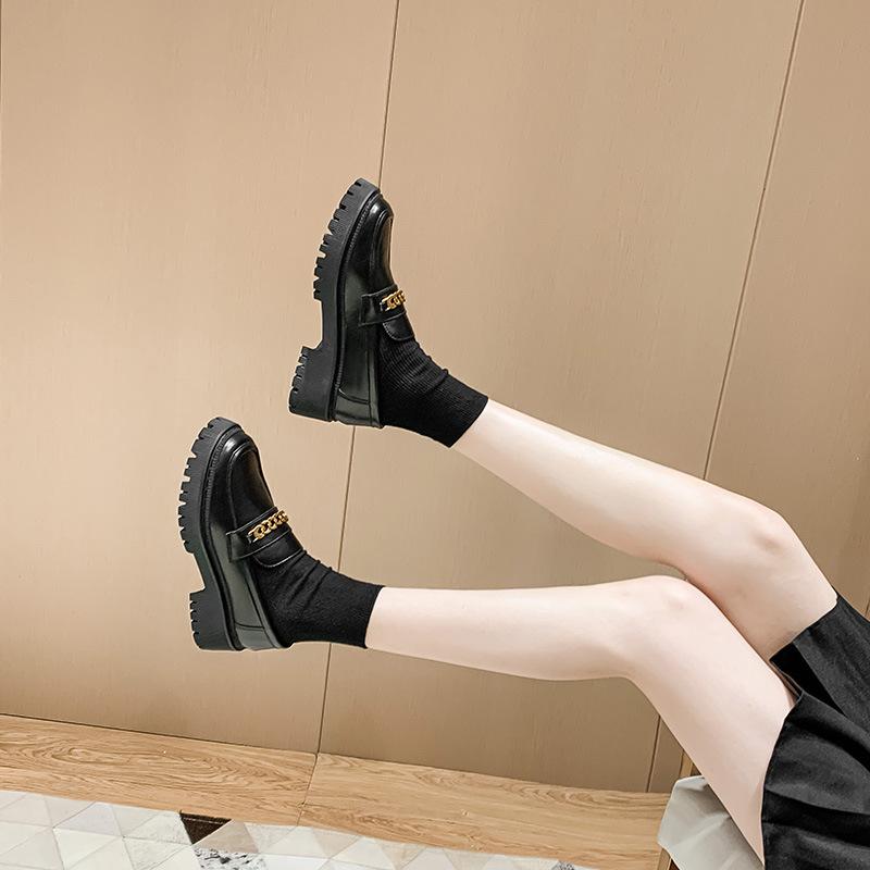 Cheap Women's Fashion Casual Slip On Peep Toe Square Heel Work Shoes ...