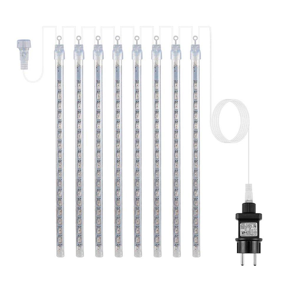 Buy Solar Meteor Shower Rain Lights 30cm 8 Tube Meteor Lights Led ...