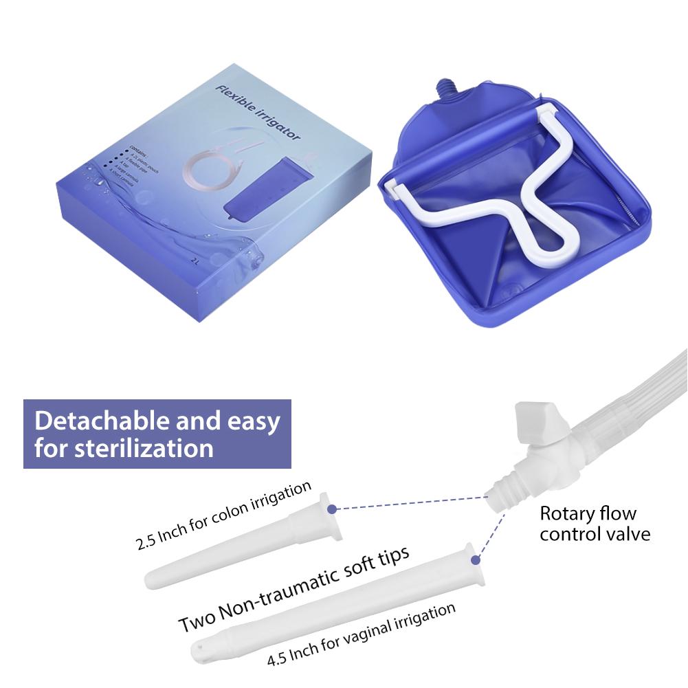 Buy Home Enema Colonic Irrigation Kit Reusable Bag Detox 2.0L Home USE ...