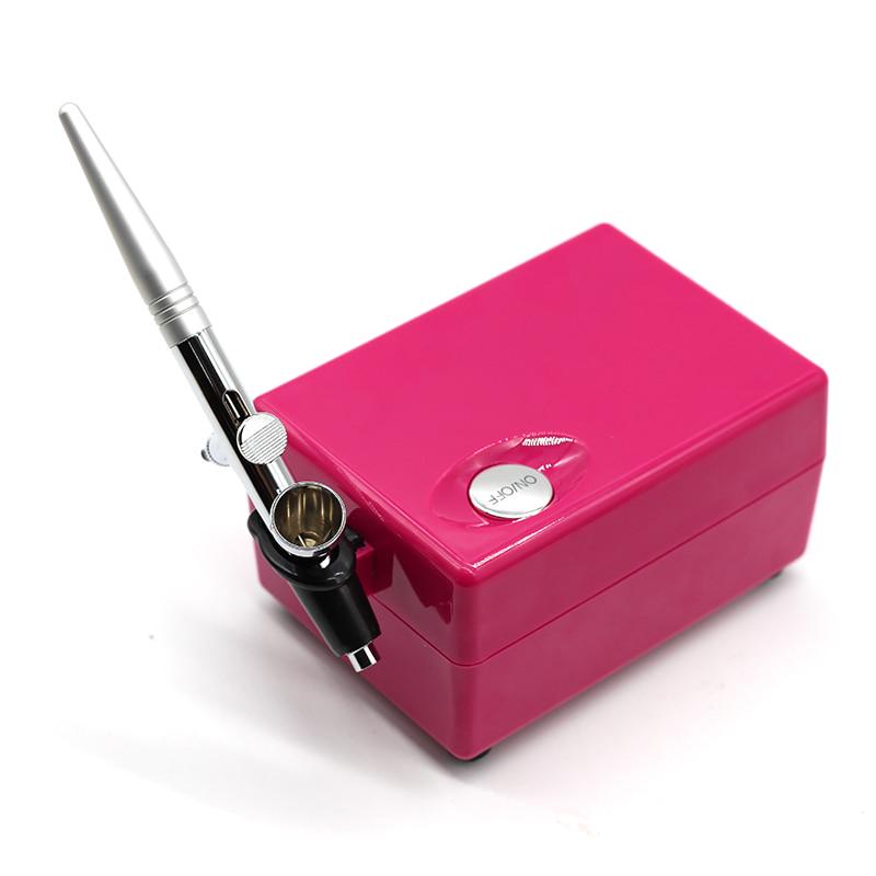 Buy Airbrush Compressor Kit Makeup Spray Gun with Air Compressor ...