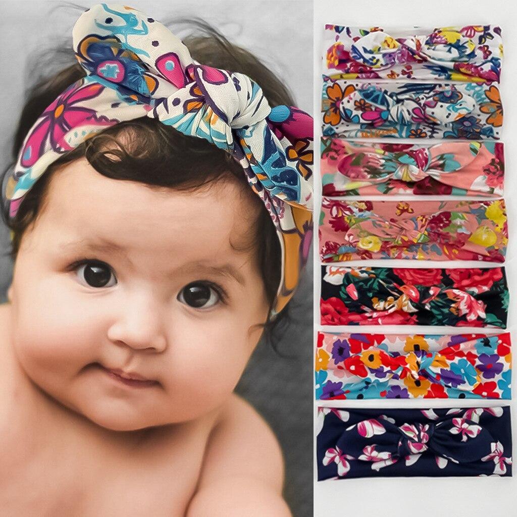 Buy Baby Children Designer Headbands Print Rabbit Ears Newborn Hair ...