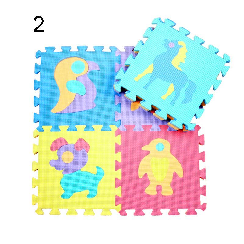 [10pcs] EVA Puzzle Mats Children Bedroom Infant Crawling Pad ...