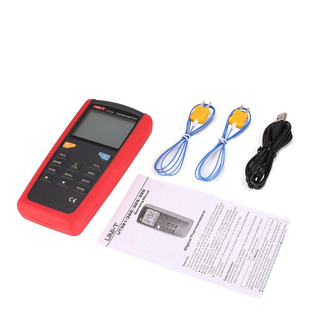Buy UNI-T UT325 Contact Type Thermometer Pyrometer Industrial ...