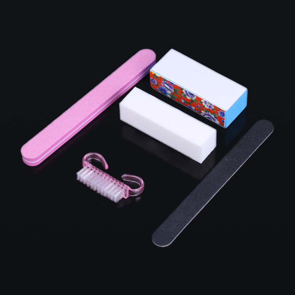 Cumpără Nail Art Set 5 Piece Nail Tool Set Nail File Rectangular Nail ...