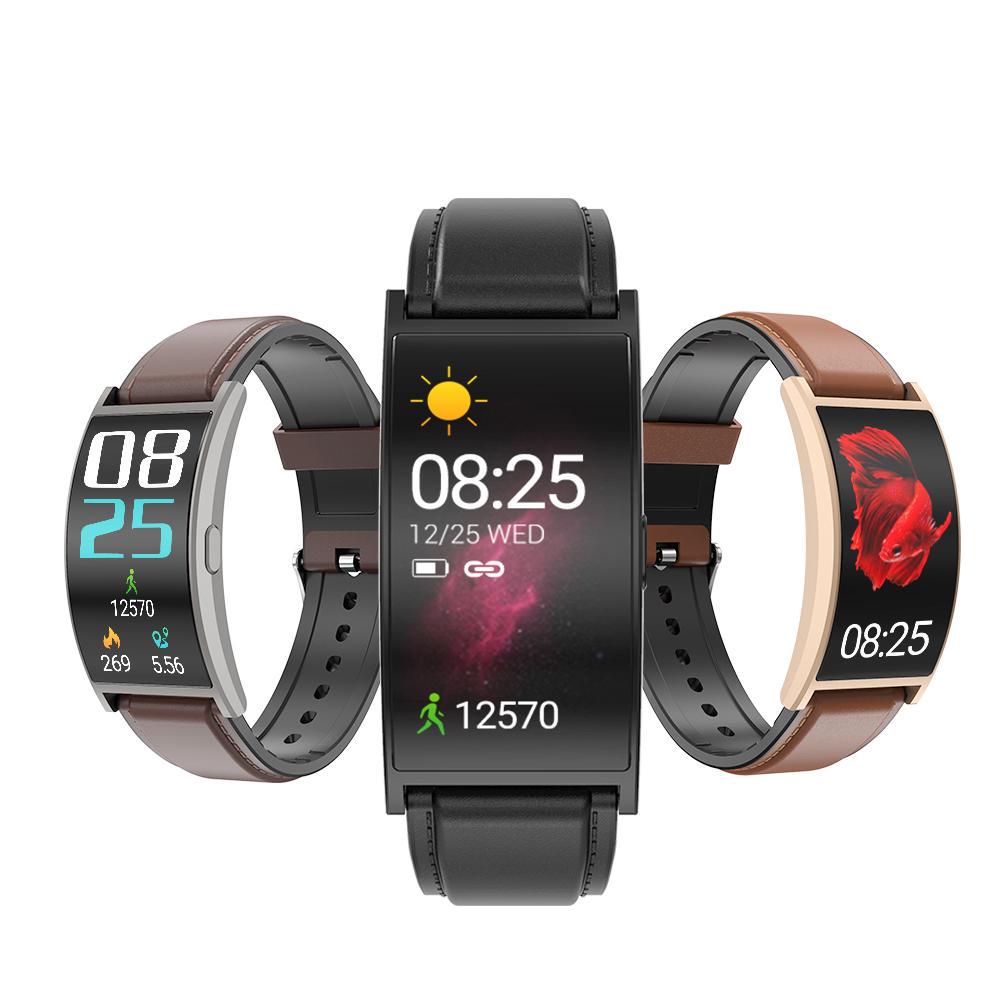 Buy Lokmat 2020 New Flexible Smart Watch Band Full Touch AMOLED Curved ...