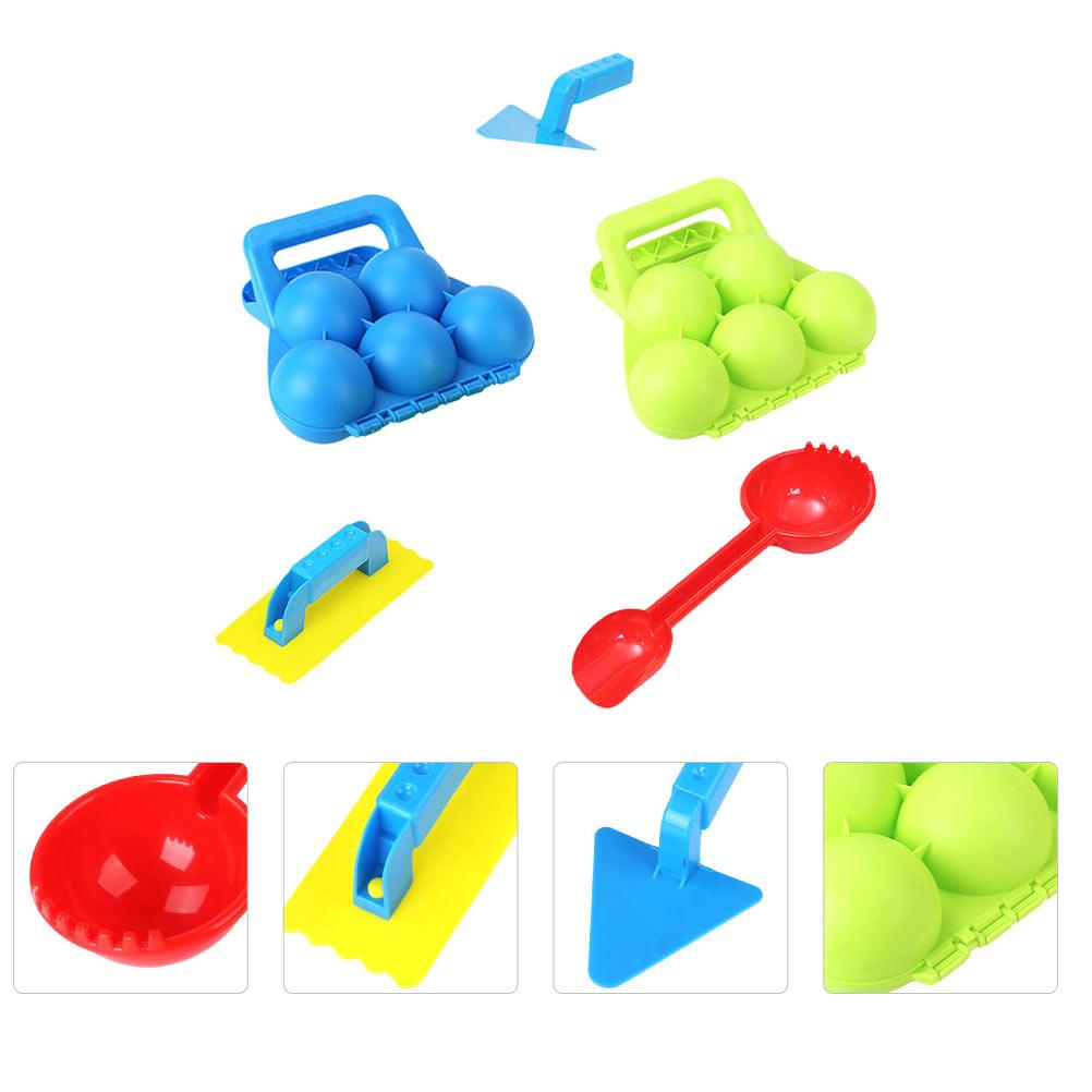 Buy 1 Set Practical Plastic Snowball Maker Snowball Fight Toys Winter ...