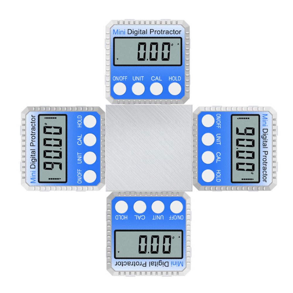 Buy Mini Digital Inclinometer Level 360 Degree Electronic Protractor ...