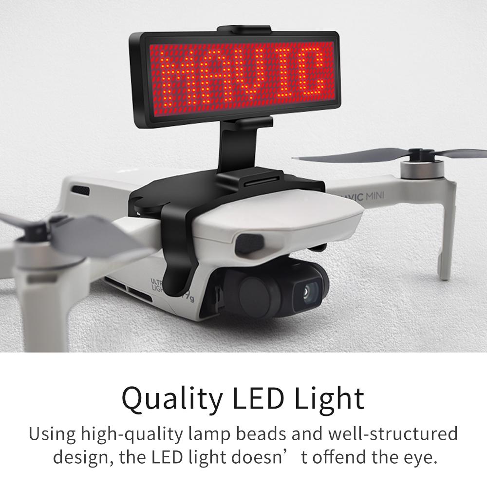 Buy Compatible with DJI Mavic Mini Drone LED Display Screen LED Matrix ...