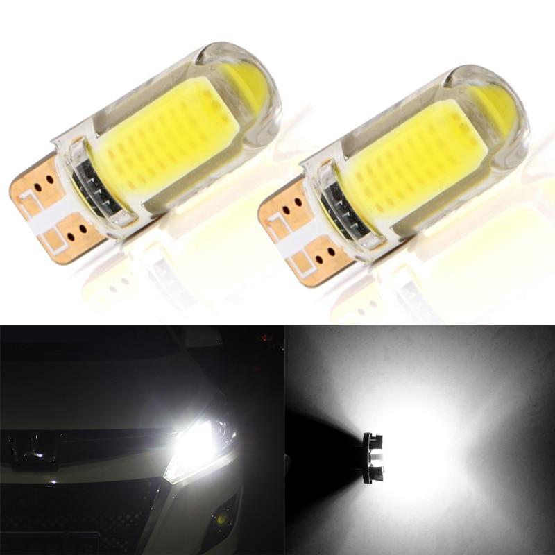 Buy 2PCS T10 LED Car Interior Light COB Marker Lamp 12V Side Wedge ...