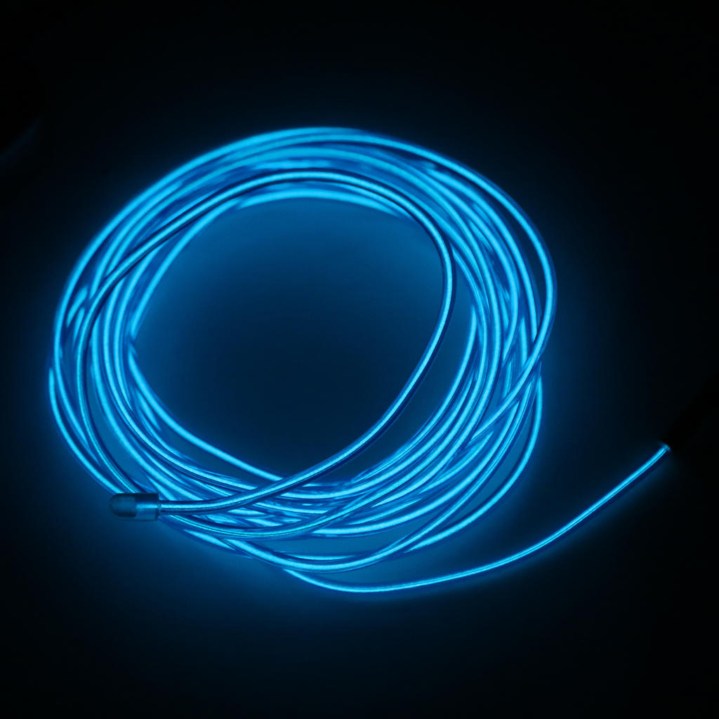 Buy El Wire with Controller Battery Operated Luminescent Neon Glow ...