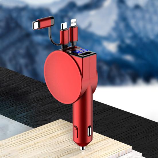 Cheap 60W Wide Compatibility Car Charging Adapter 12 24V Reliable 3 USB ...