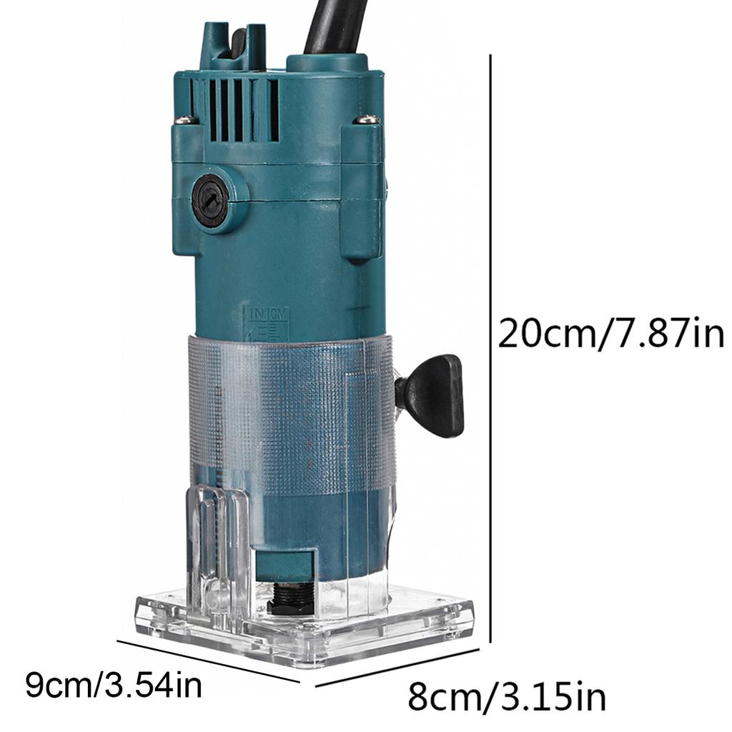 30000r/min 220V Electric Wood Trimmer Grinder Milling Trimmer Cutter ...
