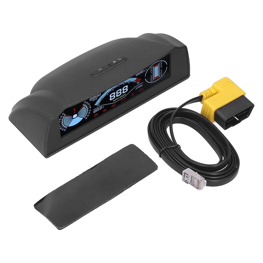 Buy Intelligent HUD Display Multifunctional LCD Color Screen OBD Speed ...