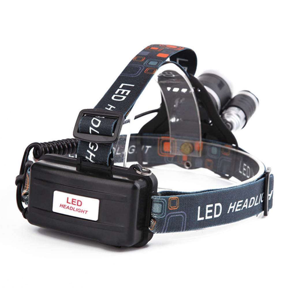 Buy CREE T6 LED Headlamp 4-Modes Head Lamp Headlight with Battery Car ...