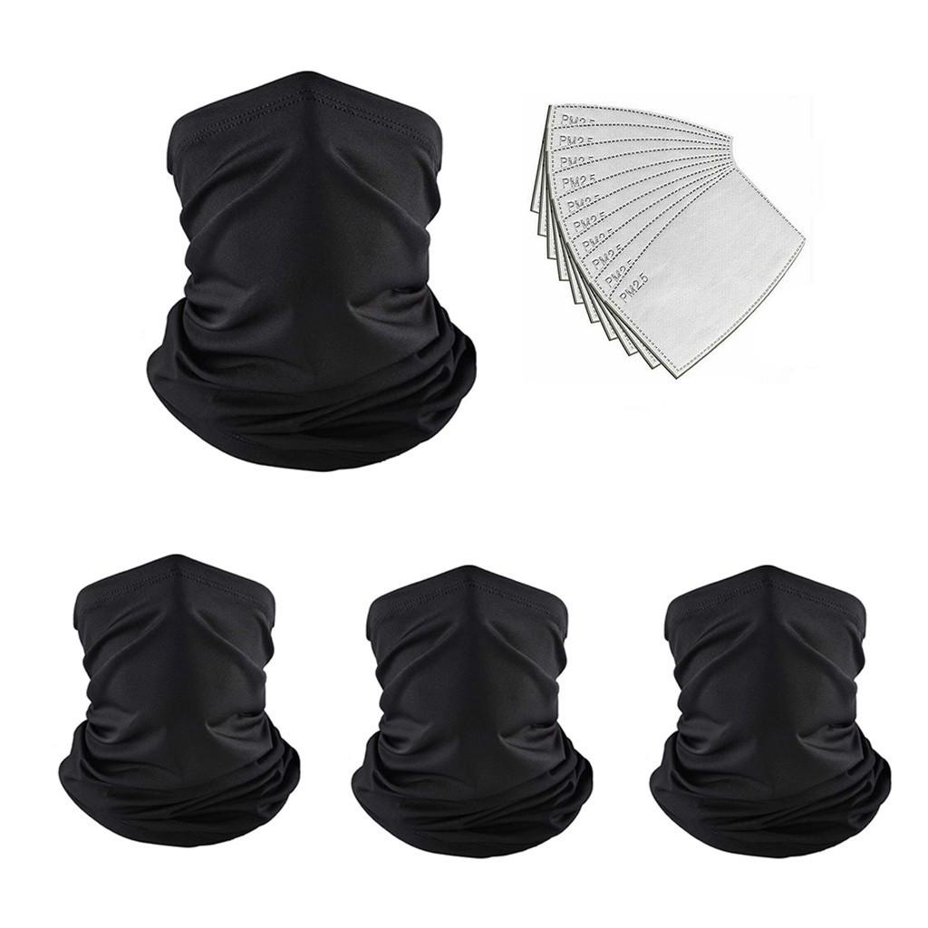 Buy UniseX Bandana Neck Gaiter Tube Headwear Motorcycle Face Bandana ...