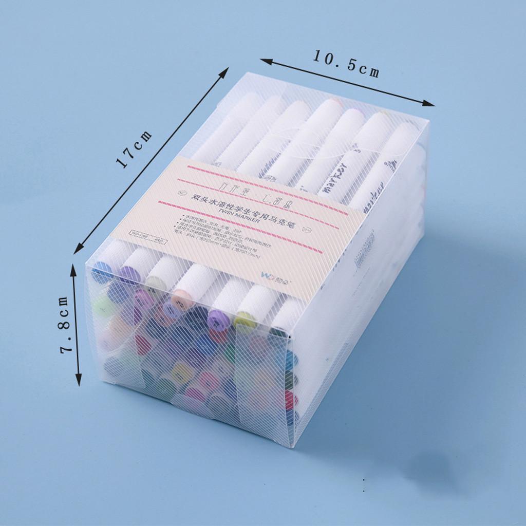 Buy 12/24/48/80 Colors Double Headed Color Watercolor Pen Marker Pen ...