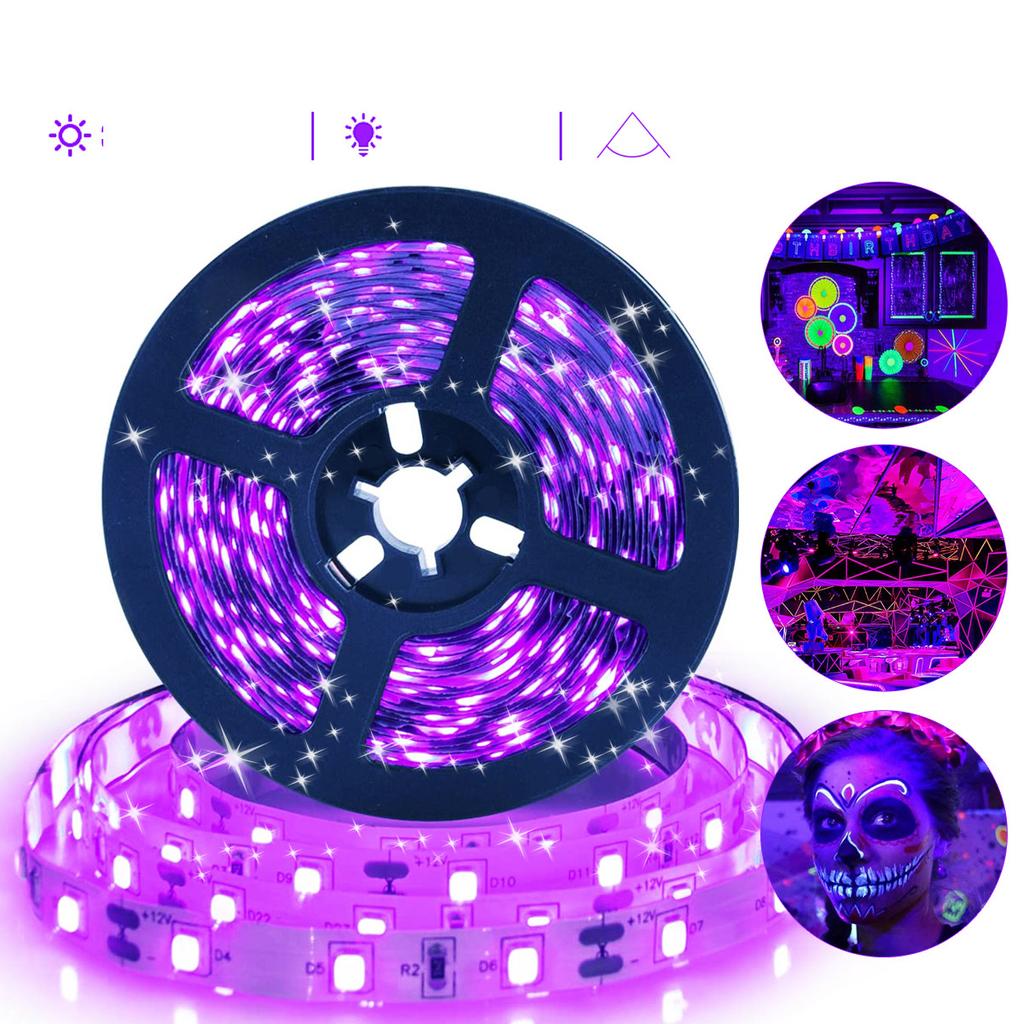 Cheap 10M UV Light Strip Flexible LED Strip Light Ultraviolet UV Purple ...