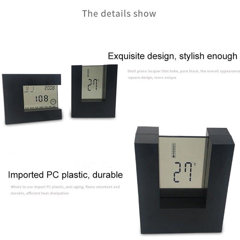 Buy Digital Desk Watch With Home Thermometer & Count Down Timer Battery ...