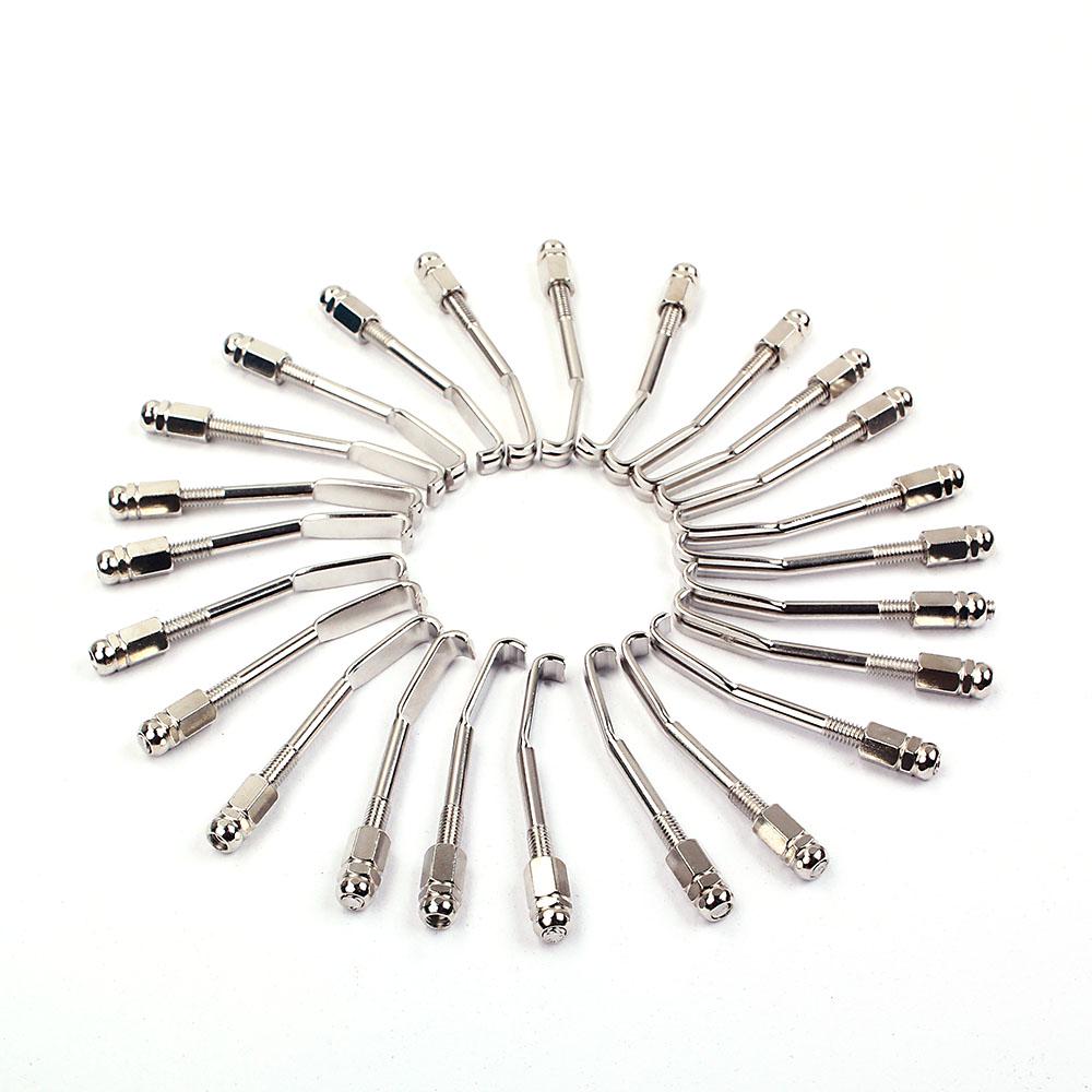Satın alın 24pcs Hooks and Nuts Metal Chrome Plated Parts for Banjo | Joom
