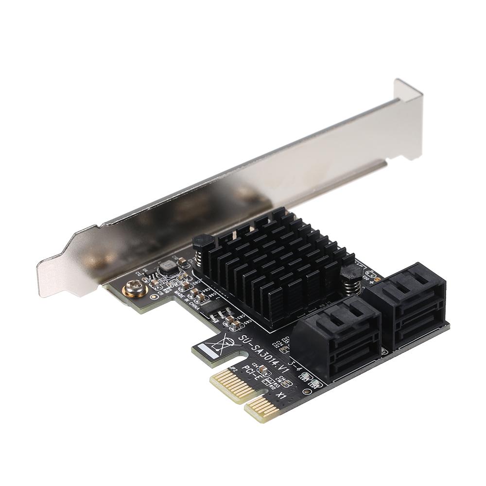 Buy PCIE To SATA Card PCI-E Adapter PCI Express To SATA3.0 Expansion ...