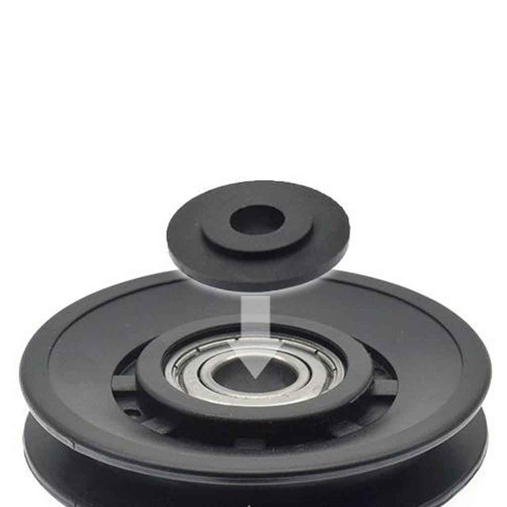 Buy 105mm Universal Fitness Bearing Pulley Wheel for Cable Machine ...