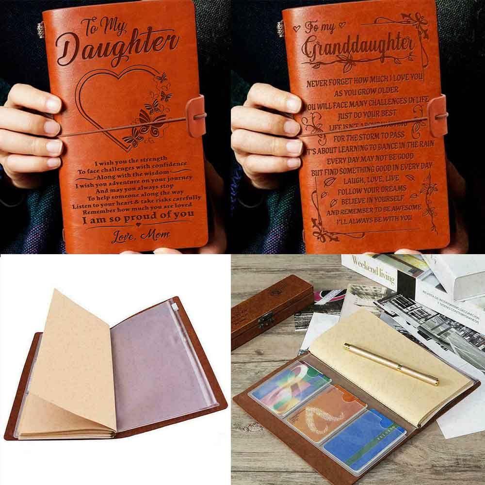 Cheap My Granddaughter Travel Diary Notebook Fountain Pen Friendly ...