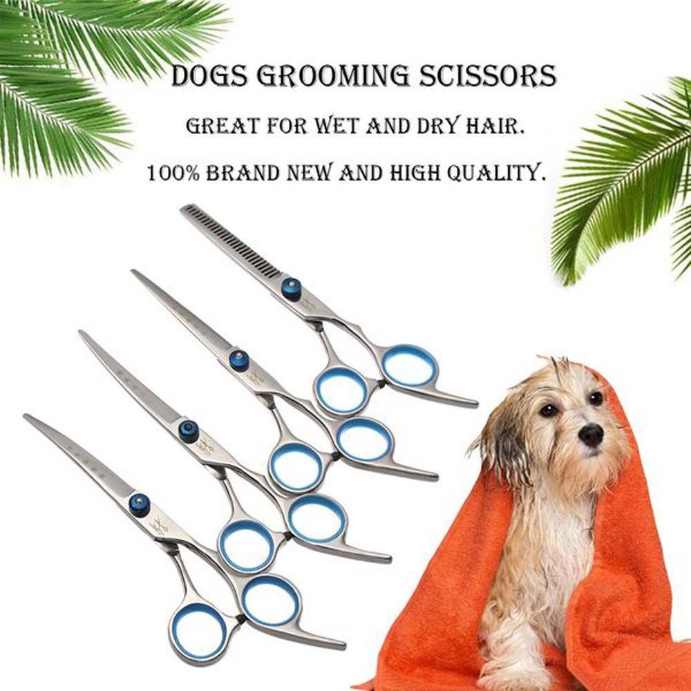 Cheap Professional Animal Curved Trimming Blade Dogs Product Pet Shears ...
