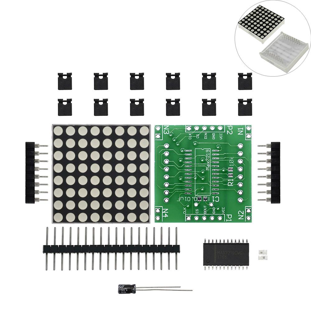 Buy MAX7219 Dot Matrix Module Control Display Module Cascade SPI Arduino DIY Kit at affordable ...