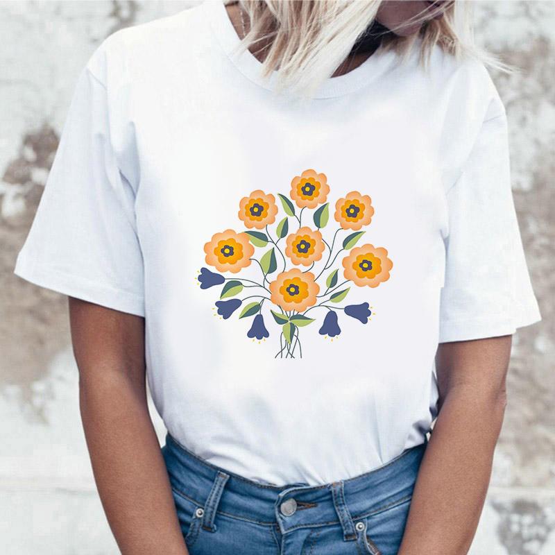 Graphic Tees Tops Garland Tshirts Women Funny T Shirt Vintage Harajuku ...
