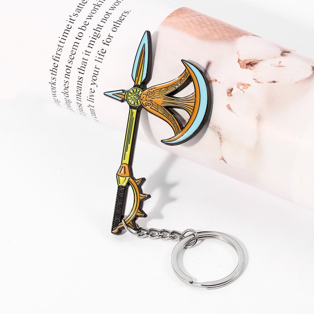 Buy Axe Hammer Keychain Multifunction Bottle Opener Metal Keychains ...
