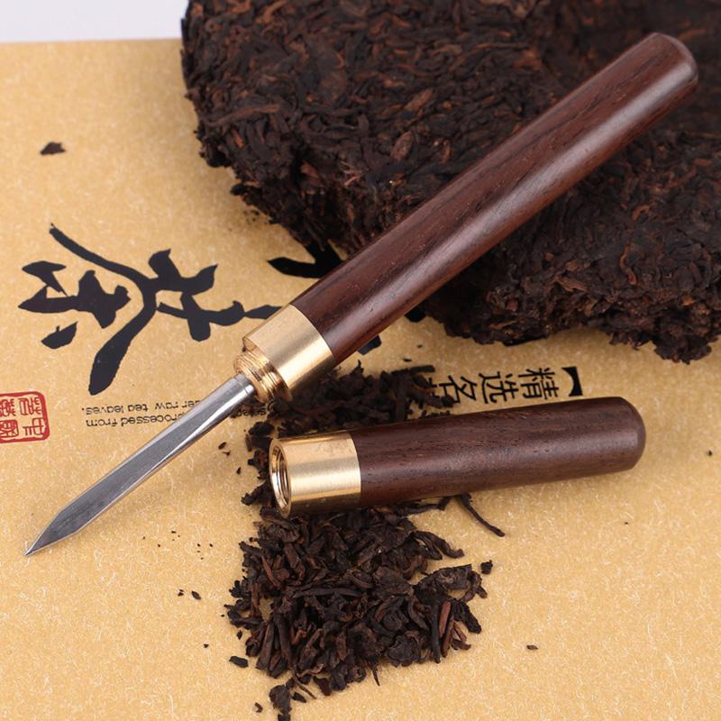 Buy 1PC Rosewood Tea Knife Tea Breaking Accessories Prying Needle Pick ...