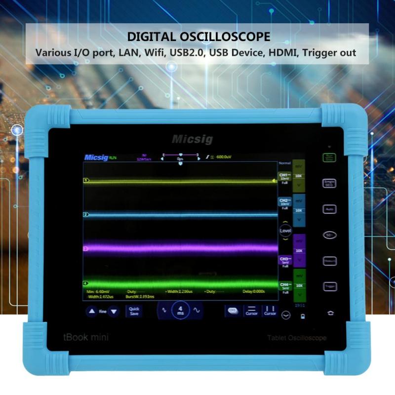 Buy Micsing Digital Tablet Storage Oscilloscope 100MHz 4CH To1104 100 ...