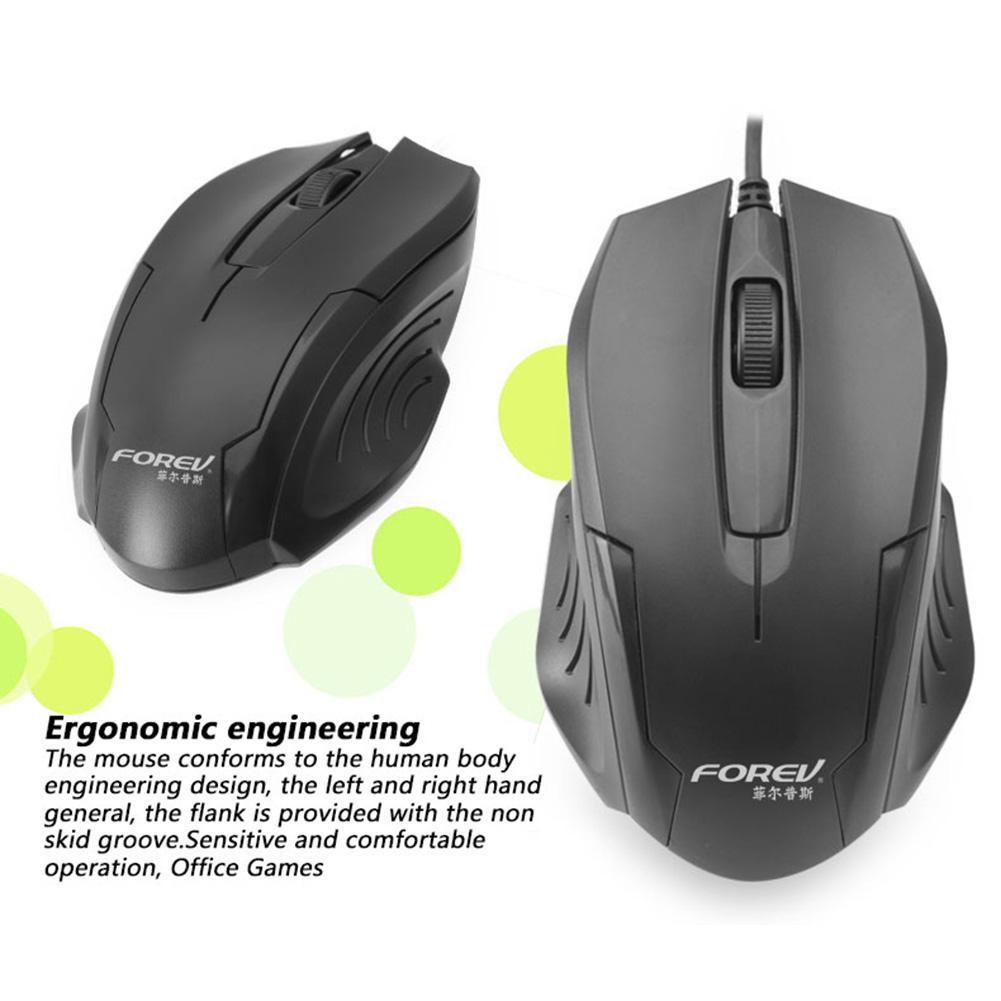 Buy FOREV FV-55 Wired Gaming Mouse 800DPI Optical Mouse for Desktop ...