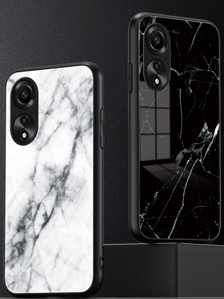 Cheap Tempered Glass Back Case For OPPO A78 A98 A58 A17 A57 A96 A36 ...