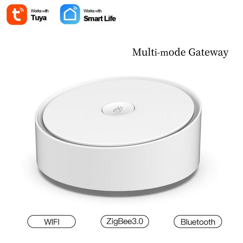 Satın alın Tuya Multi-mode Gateway WiFi Bluetooth Zigbee Multi-protocol Communication Gateway ...