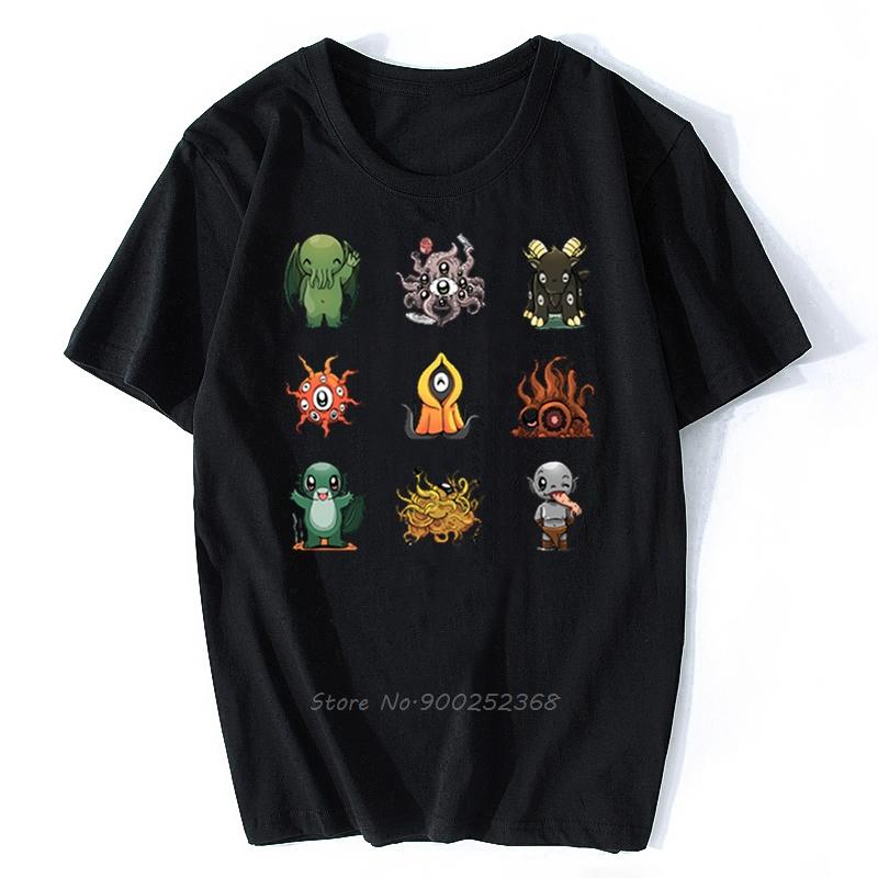 Buy Men's T Shirt Lil Lovecraft Monsters Shoggoth Deep One Ghoul Abhoth ...