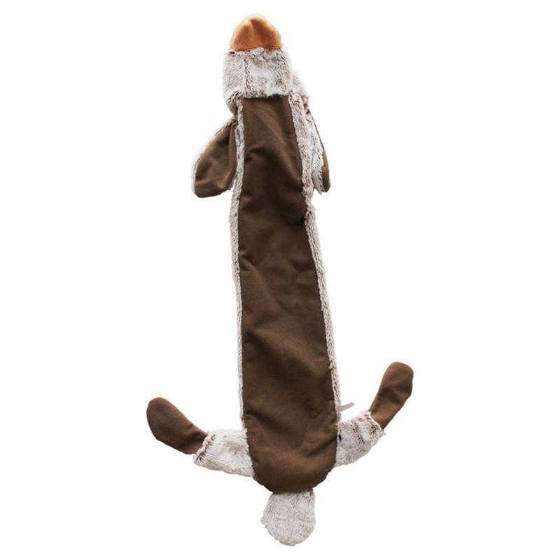 Buy Cute Wolf Toys Stuffed Squeaking Animals Pet Toy Plush Rabbit ...