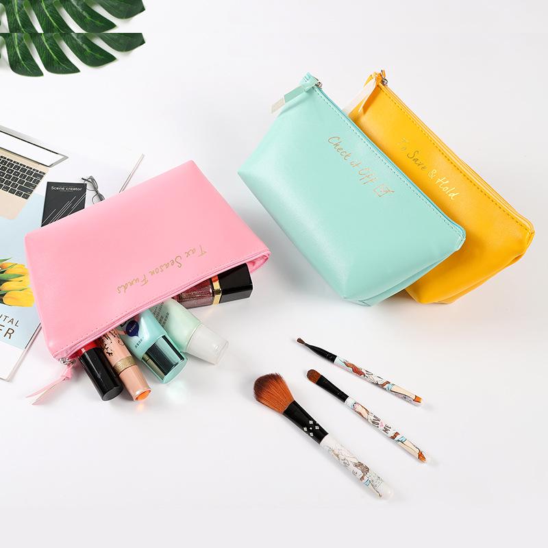 Buy Cartoon New Lazy Dumpling Makeup Bag Pu Travel Receives Waterproof ...