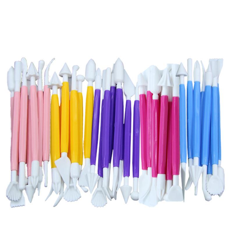 8pcs / Set Food Grade Plastic Fondant Cake Carving Pen Cake Decoraion ...