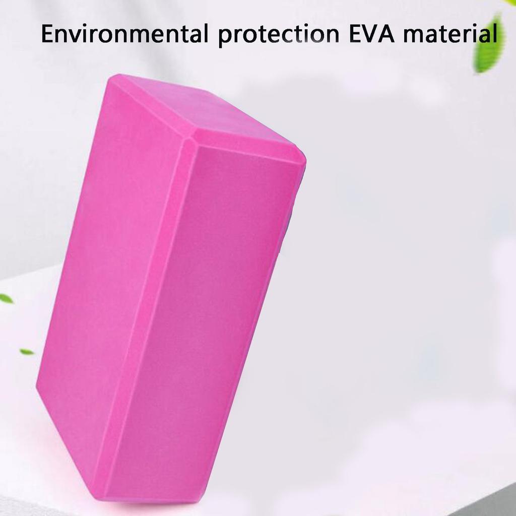 Yoga Block Props Foam Brick Stretching Aids Gym Pilates Yoga Block ...