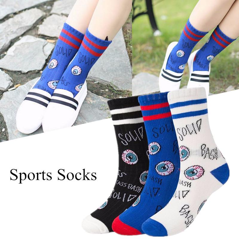 Cute Casual Couple Gifts Sports Thight Sock Stocking Striped Socks ...