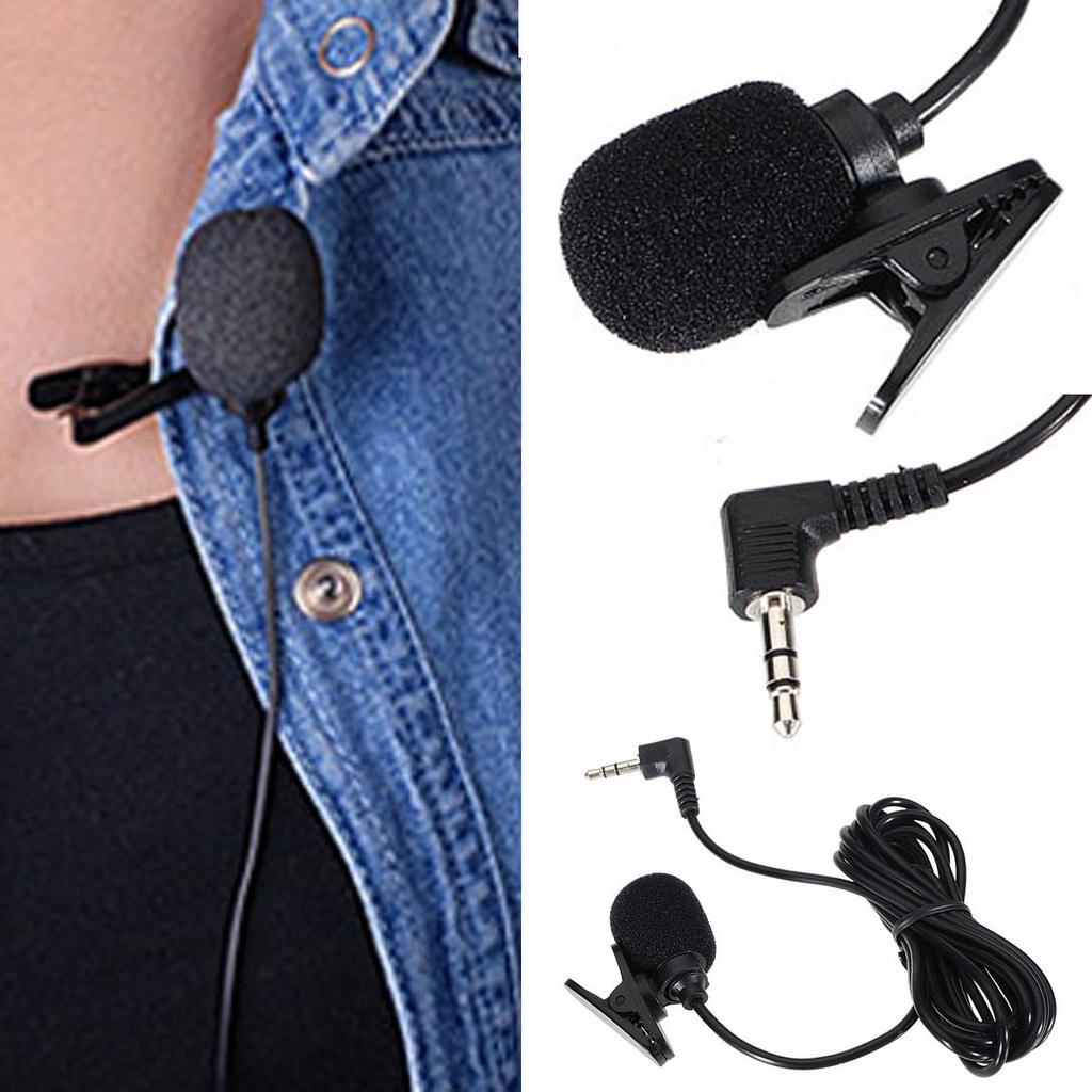 Buy Professional Portable External Hands-Free Mini Wired Collar Clip ...