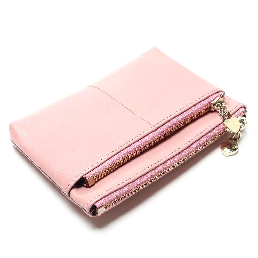 Buy TAUREN High Quality Genuine Leather Women Mini Wallet Oil Wax ...