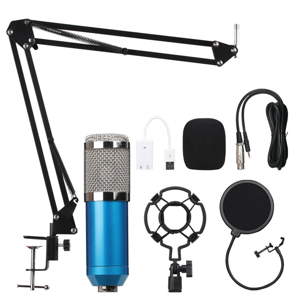 Studio Recording Condenser Microphone Kit With Shonection Cable Network ...