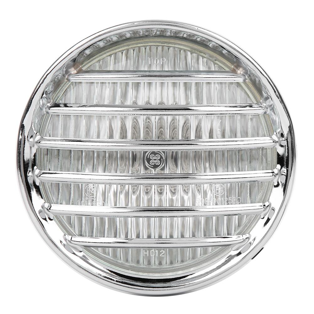 Buy Vintage Motorcycle Grill Headlight Halogen Head Lamp High ...