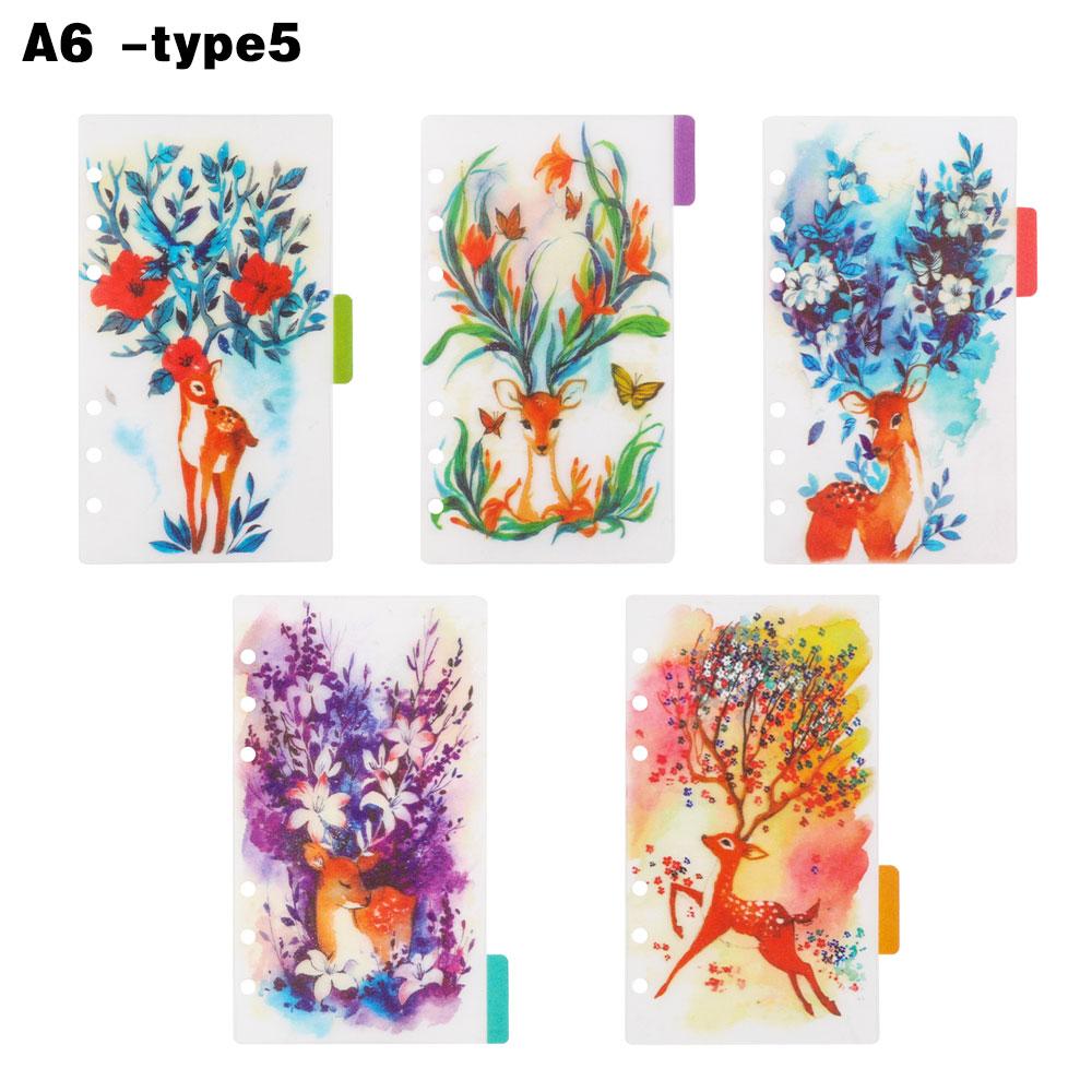 Buy Category Pages Vintage Notebook Paging Separator Notepad Inner ...