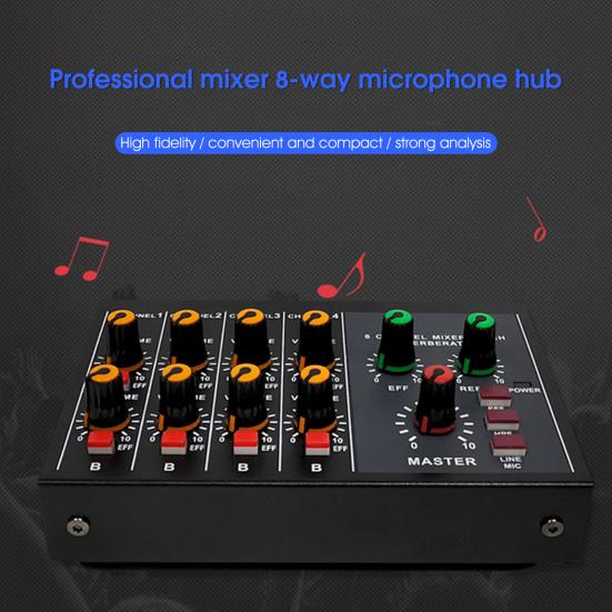 Mikrofon Mixer Durable Rehallation Effekt Wide Kompatibilität Nützliche ...